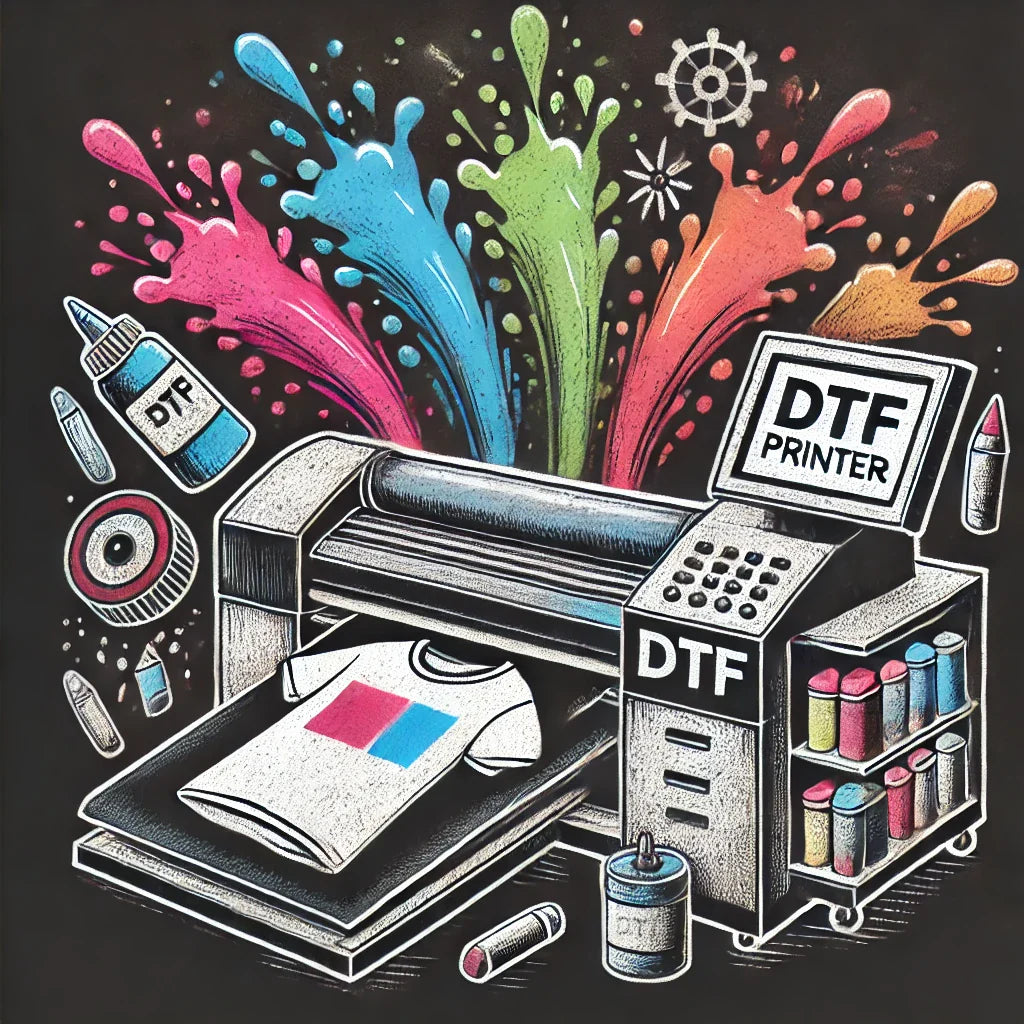 dtf printer clipart